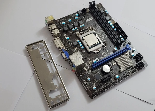 MSI H61M-P31/W8 MS-7788 LGA1155 M-ATX Motherboard With BP and I5 3570 ...