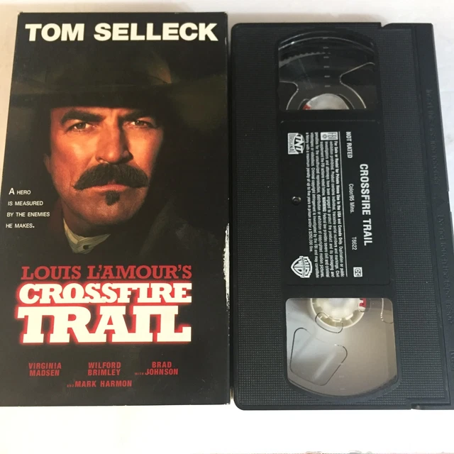 CROSSFIRE TRAIL TOM Selleck VHS Tape Ships Free With Tracking £7.38 ...