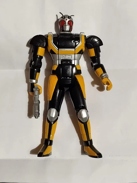 VINTAGE BANDAI SABAN'S ECTO Gold Robo Masked Rider 1996 5.5" Kamen $25. ...