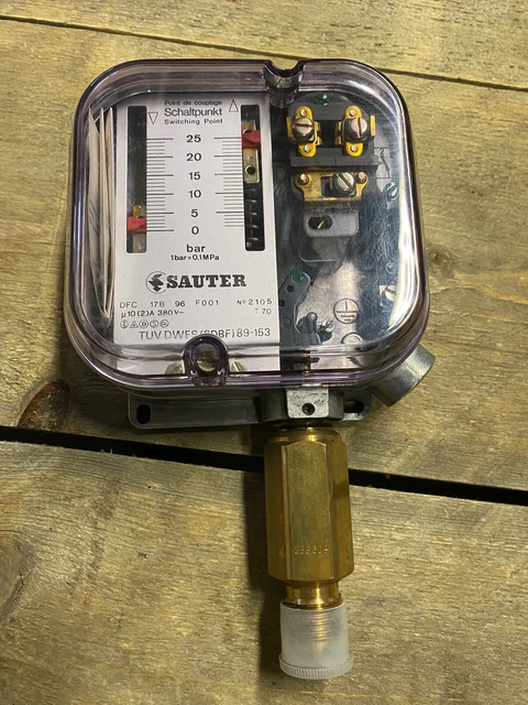 SAUTER DFC17B96F001 DFC17B96 F001 0618 Pressure Switch £358.49 ...