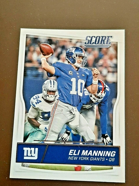 ELI MANNING 2016 Panini Score Carte Football-Ny New York Géants #209 ...
