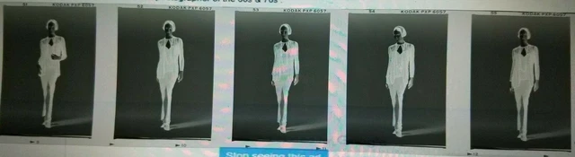 RARE FROM THE lens of BERT STERN FOR VOGUE silver Gelatin Negative ...