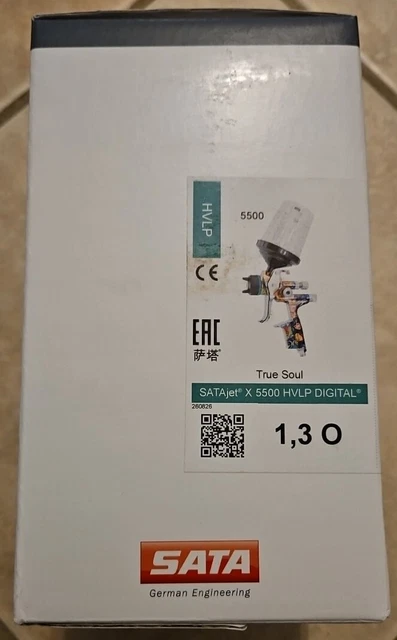 SATA JET X 5500 Digital {bar}HVLP (1.3 O) True Soul Special Edition ...