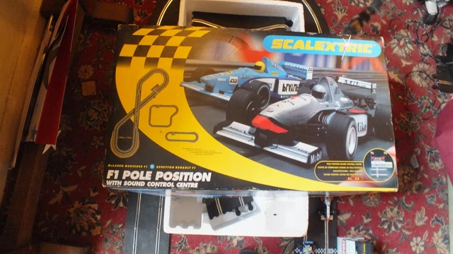 SCALEXTRIC C1058 F1 Pole Position Set. Complete and tested. Read ...