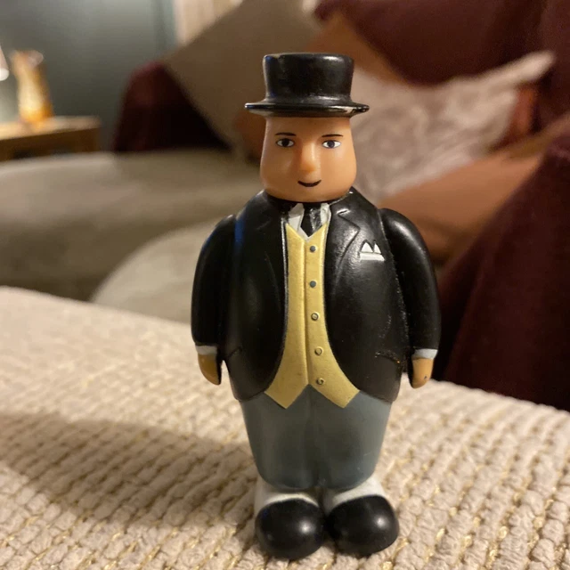 FAT CONTROLLER FIGURE Sir Topham Hatt Thomas The Tank Engine 3" Tall ...