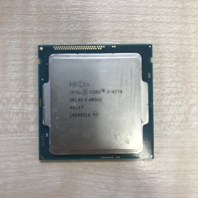 CPU INTEL CORE i7-4770 Processor, 3.4 GHz, Quad Core SR149 Malay EUR 38 ...
