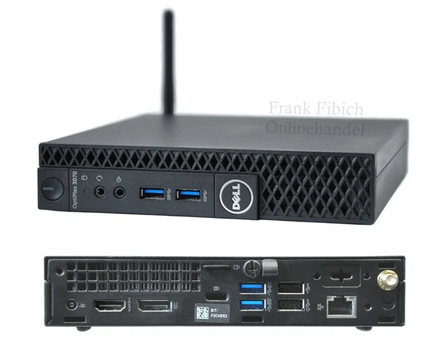 MINI PC DELL OptiPlex 3070 Micro Nvme SSD i3 i5 i7 8/16/32GB RAM WLAN ...