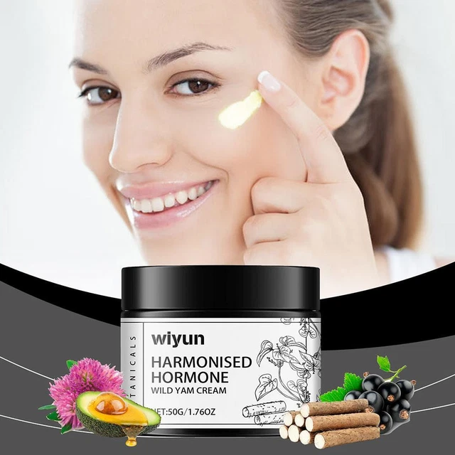 NATURAL WILD YAM Cream Essential Menopause support Yam Relief Cream 50g S9V2 £3.52 - PicClick UK