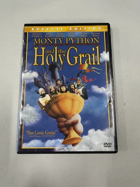 MONTY PYTHON AND the Holy Grail DVD 2001 Special Edition Comedy Gilliam ...