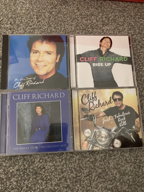 LOT D'ALBUMS CD Cliff Richard rare lot de travaux lot excellent état ...