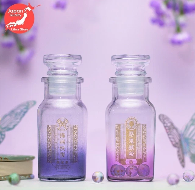 RARE DEMON SLAYER Memories Kuji 2024 Shinobu's Glass Bottle from JAPAN ...