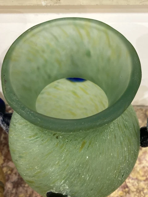 GRAND VASE EN Verre Multicouche Dans Le Goût De Murano. H: 36 cm EUR ...