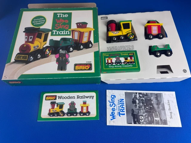 BRIO WEE SING TRAIN SET #33428 (1995) / Brio Railway Original Box RARE ...