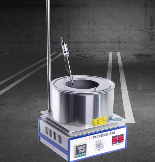 220V THERMAL MAGNETIC Stirrer Mixer Lab Constant Temperature Heating ...