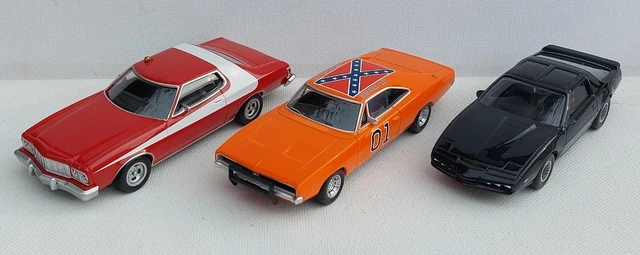 NOREV JET CAR 1/43. Firebird Kitt V2 + Charger Gal Lee + Starsky&Hutch ...