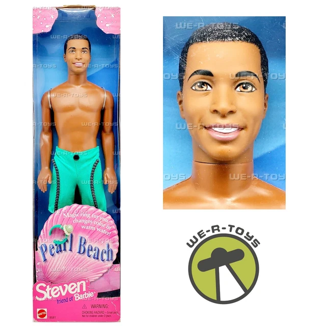 BARBIE PEARL BEACH Steven Doll 1997 Mattel 18581 £24.41 - PicClick UK