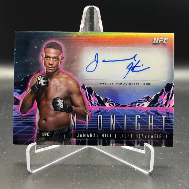 2024 TOPPS UFC Midnight Jamahal Hill Horizon Signatures Auto EUR 0,92 ...