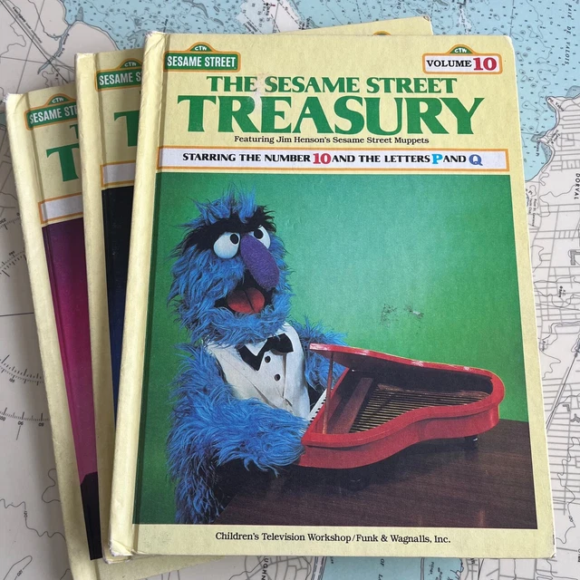 VINTAGE 1983 SESAME Street Treasury Volume 10 £7.82 - PicClick UK