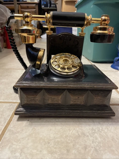 VINTAGE DECO-TEL ROTARY Telephone Model 1330 B American ...