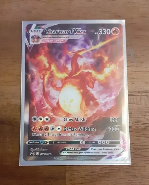 CHARIZARD VMAX SWSH261 English Pokémon TCG Black Star Promo Full Art ...