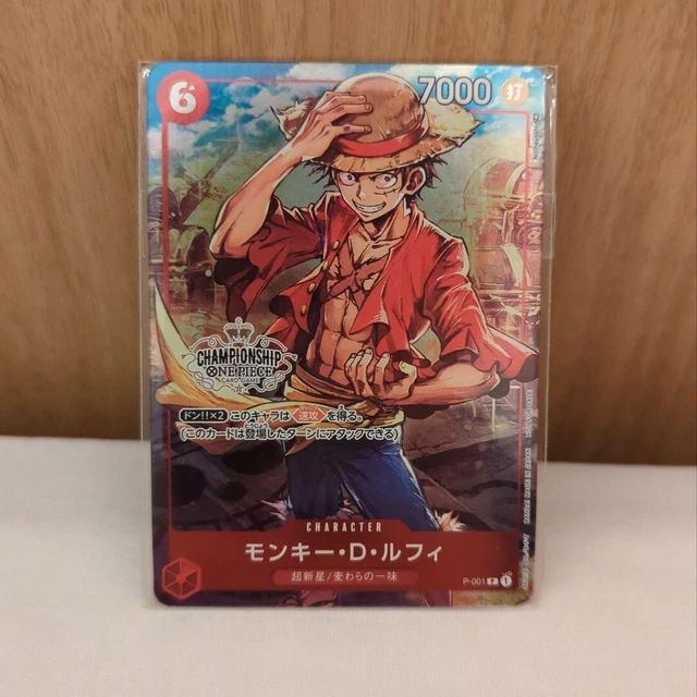 MONKEY D. LUFFY ST01-001 ONE PIECE Card Game Flagship Battle Limited Edition EUR 8.125,44 ...