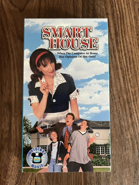 SMART HOUSE VHS 2000 Disney Channel Movie Katey Sagal Rare Mint Tested ...