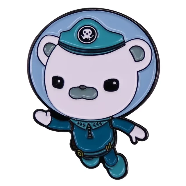 OCTONAUTS CAPTAIN BARNACLES Kids TV Cartoon Cute Character Pin Badge £8 ...