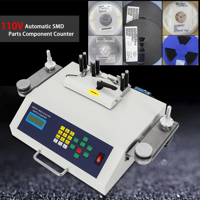 AUTOMATIC SMT SMD Parts Counter Components Counting Machine LCD display ...