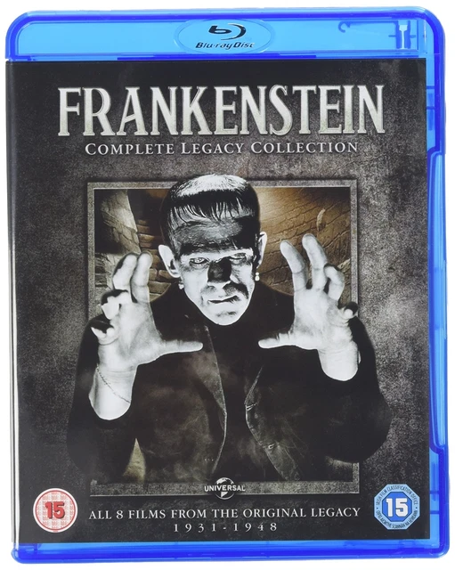 FRANKENSTEIN: COMPLETE LEGACY Collection (Blu-ray) BORIS KARLOFF ELSA ...