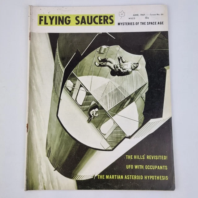 FLYING SAUCERS MAGAZINE Issue 64 June 1969 UFO Science Fiction £19.95 ...