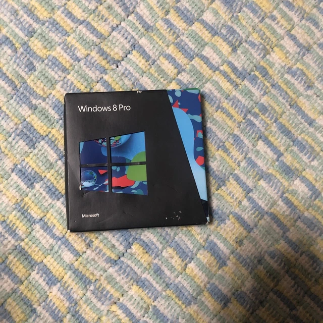 MICROSOFT WINDOWS 8 Pro 32/64 Bit Edition w/ Key Card - Pre-Owned $25. ...