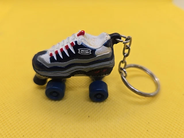KEYRING KEY RING - Roller Skate Vintage 90s £9.99 - PicClick UK