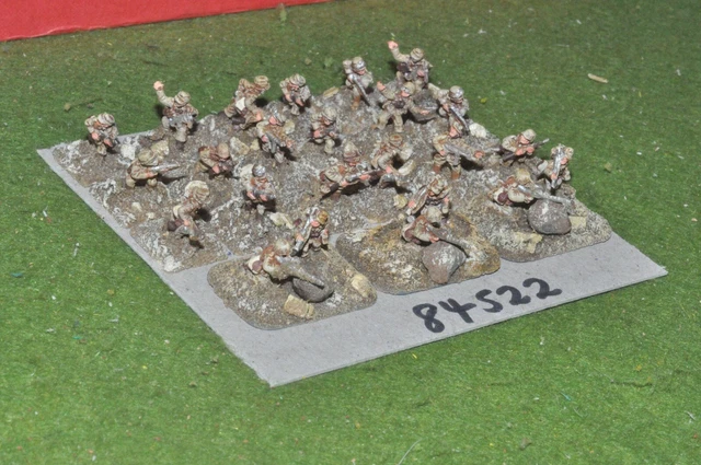 15MM WW2 / german - afrika korps platoon 24 figs - inf (84522) £32.00 ...