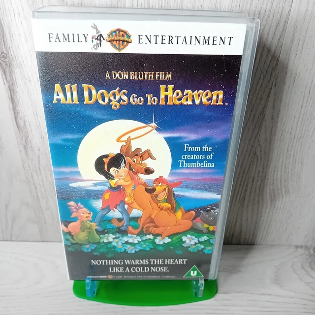 ALL DOGS GO To Heaven Vhs Tape - Rare Retro Movie Series Vintage £10.02 ...