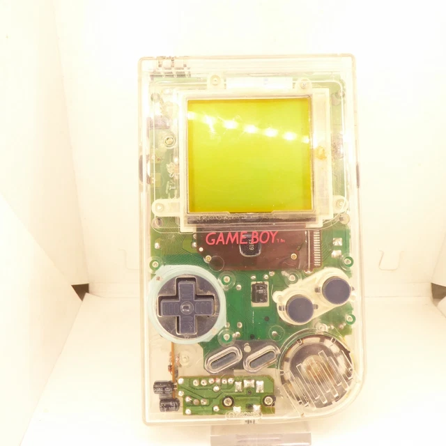 NINTENDO - GAME Boy Dmg-01 - Transparente - Clear - Hs / Pour Pieces / For Parts EUR 64,00 ...