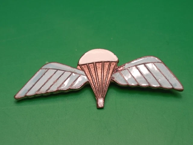 WW2 BRITISH ARMY Enamel Paratrooper Parachute Wings Pin Badge Original ...