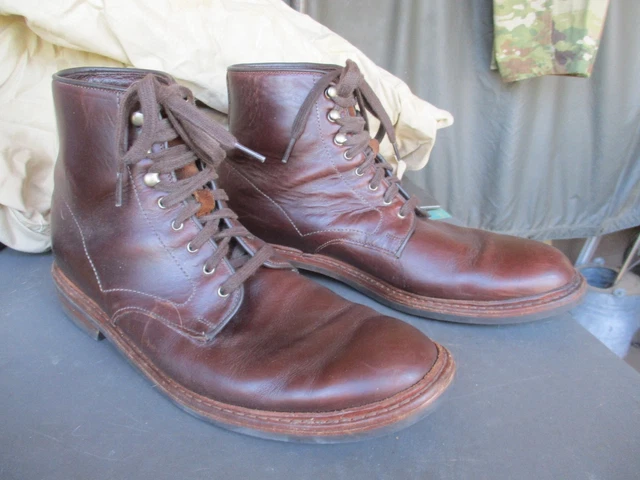 ALLEN EDMONDS HIGGINS Mill Weatherproof Leather Boots, Men’s size 11 B ...