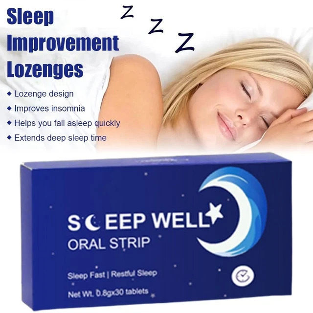 WELLBEING NUTRITION MELT Restful Sleep 30Oral Thin For Stress Relief ...