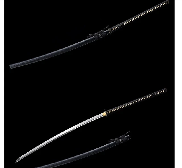 BIG LARGE LONG Greatsword Japanese Nagamaki Sword Carbon Steel Katana ...