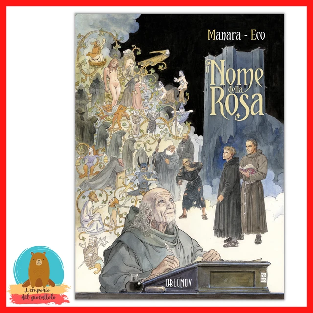 IL NOME DELLA ROSA vol.1 MILO MANARA UMBERTO ECO oblomov edizioni ...