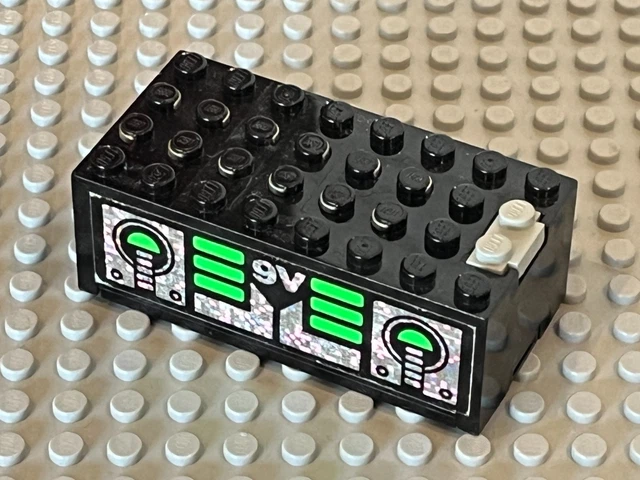 RARE BOITIER À piles LEGO Monorail battery box ref 4760c01pb06 Set 6991 ...