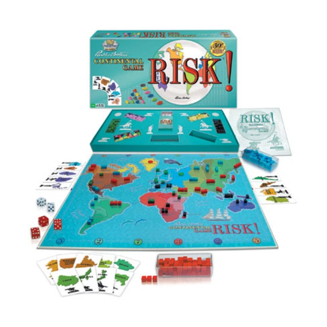 WINNING MOVES BOARDGAME Risk 1959 - First Ed Classic Reproduction Box ...