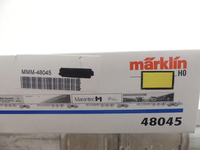 MÄRKLIN H0 48045 5er Set KombiRail Transport System der DB in OVP GP116 ...