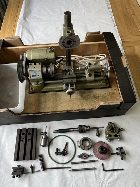 EMCO UNIMAT SL Mini Lathe with Milling/Drilling Attachment and ...