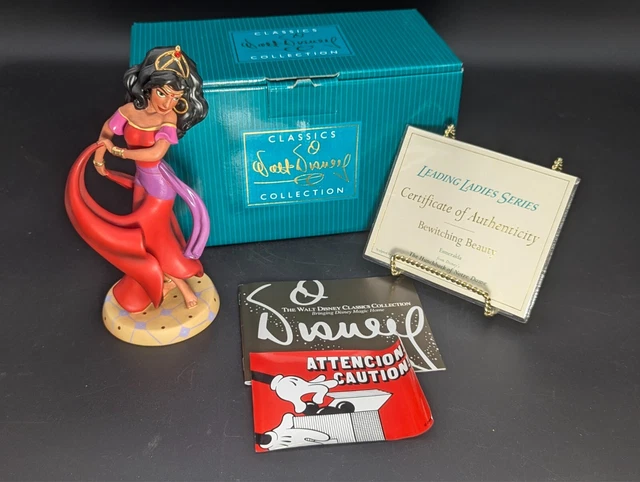 WALT DISNEY ESMERALDA Bewitching Beauty Hunchback Notre Dame W/Box ...