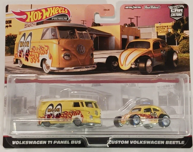 HOT WHEELS PREMIUM Car Culture Volkswagen MOONEYES 2pk. $18.75 - PicClick