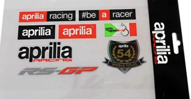 * STICKERS PACK Aprilia Racing RS-GP MotoGP OFFICIAL Bike Multiple ...