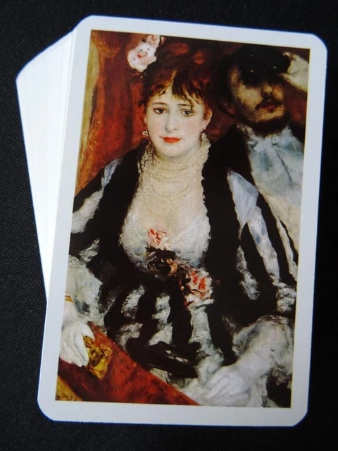 VINTAGE PLAYING CARDS 1980s Auguste Renoir Impressionist Painting 80s £ ...