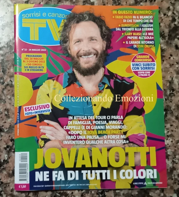 TV SORRISI E CANZONI N.22 2022-Jovanotti-Fiorello-Dalla-Tom Cruise- EUR 9,90 - PicClick FR