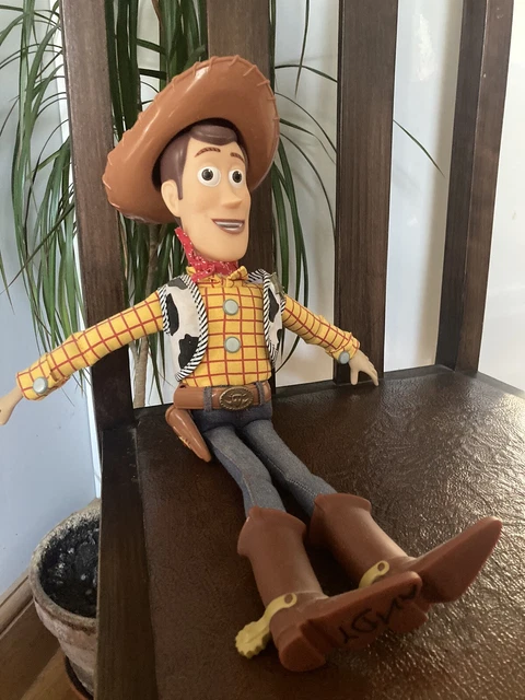 TOY STORY FIGURE Woody Talking Pull String Doll Thinkway Toys Disney ...
